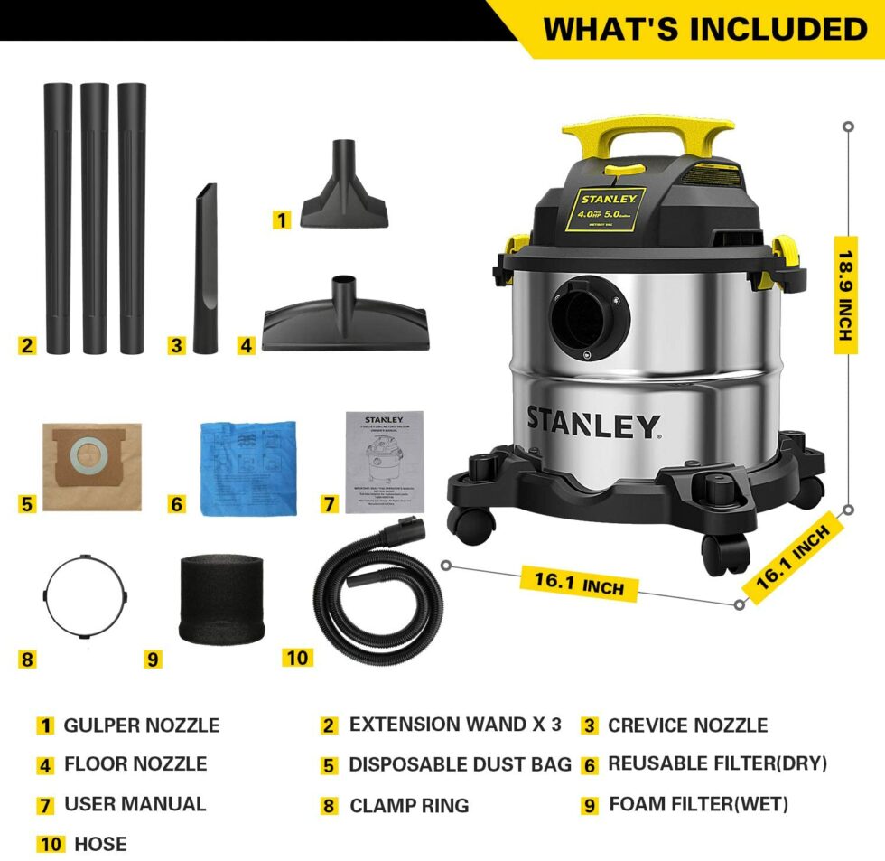 Best Small Shop Vacs 2021 | Best Small Shop Vacuums for a Clean and ...