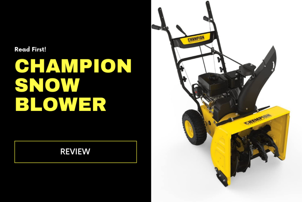 Champion Snow Blower Product Review | Powerful 2-stage Snowblower to ...
