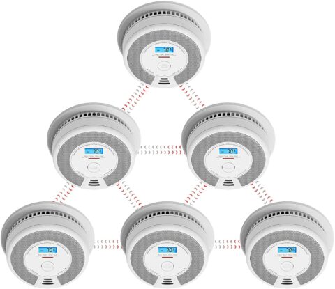 X-Sense Wireless Interconnected Smoke and Carbon Monoxide Detector ...