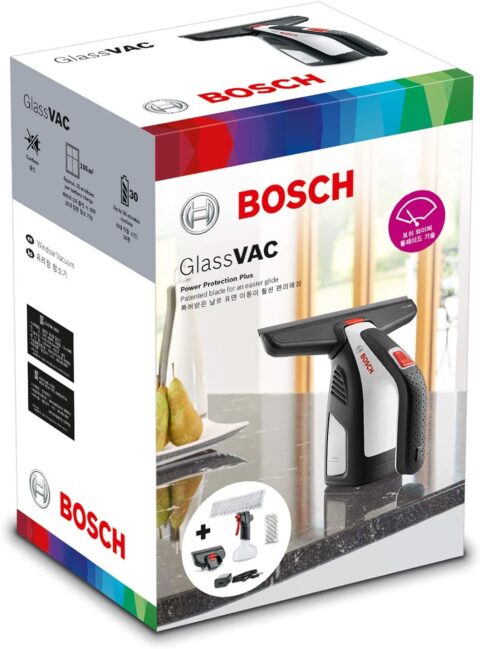 Quick Review Of The Bosch GlassVAC Battery Window Vacuum Cleaner ...