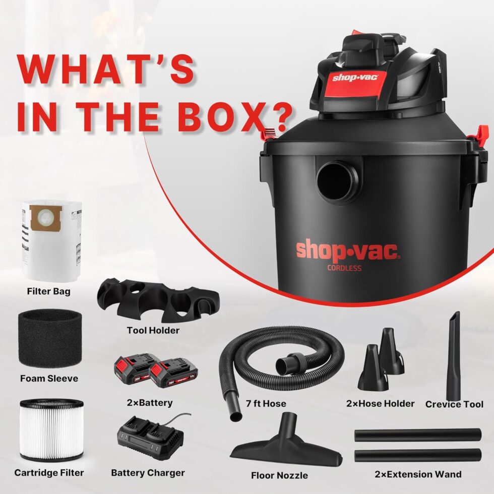 Quick Review of The Shop Vac 10 Gallon Wet Dry Vacuum Cleaner - Smart ...
