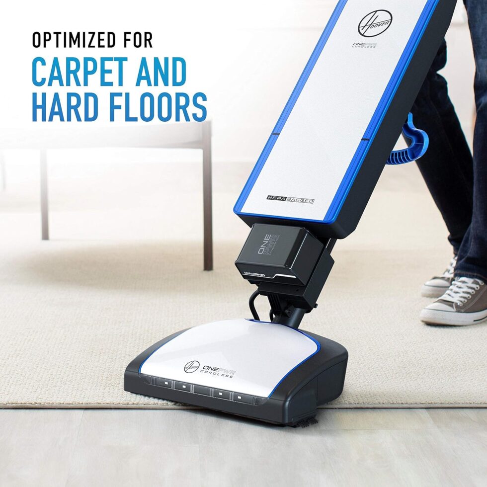 Quick Review of The Hoover ONEPWR HEPA+ Cordless Bagged Upright Vacuum ...